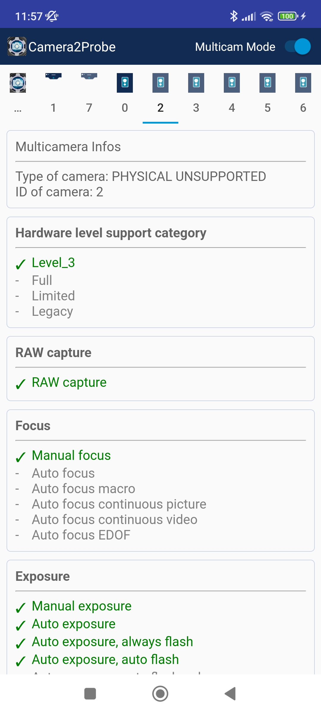 Camera2Probe|Camera2Probe App